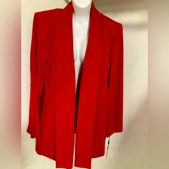 Calvin Klein | Jackets & Coats | Nwt Calvin Klein X Red Dress Jacket ...
